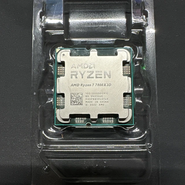 AMD RYZEN 7 7800X3D 4.2GHz 8-Core AM5 Processor CPU £286.68 - PicClick UK