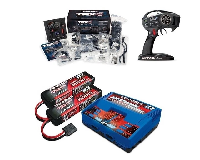 TRAXXAS 82016-4 TRX-4 Kit 1/10 4WD Crawler Tqi 2.4GHz+ TRX 3S Set £738. ...