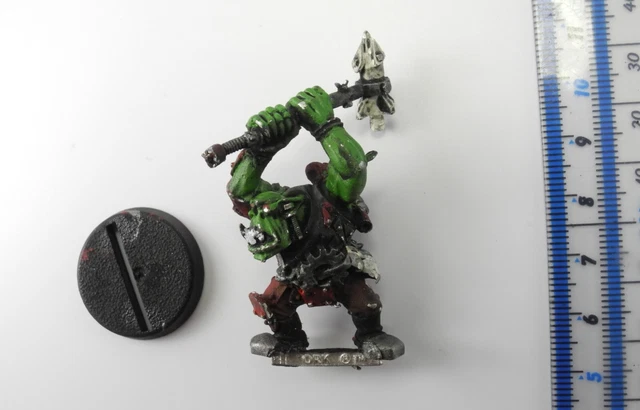 ORK TANKBUSTA ROKKIT BOY Metal Space Orks Tankbustas Army 40K 2000s QB1 ...