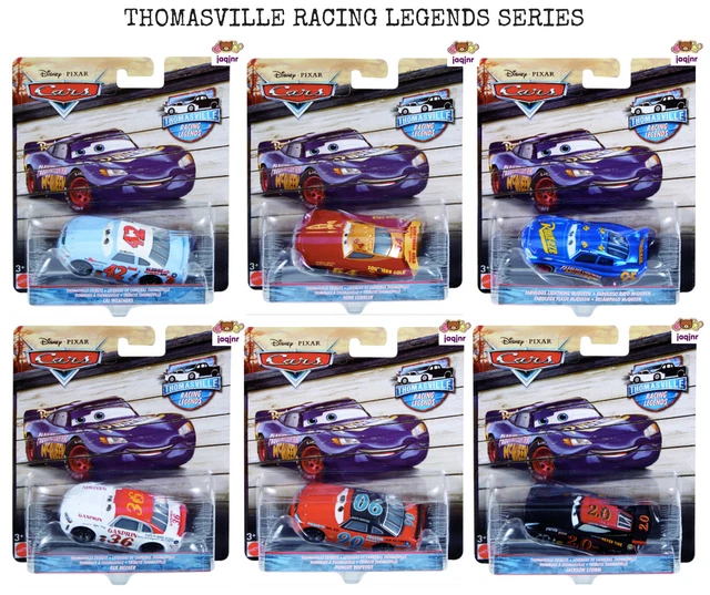 THOMASVILLE RACING LEGENDS (SET OF 6) - Mattel Disney Cars 3 Diecast ...