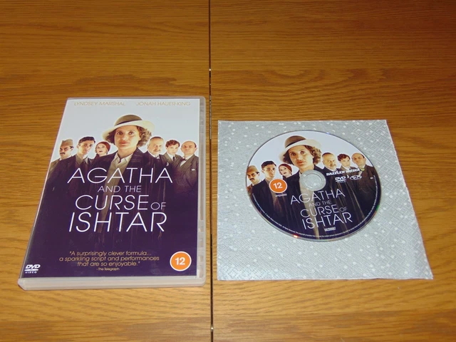 AGATHA CHRISTIE AND the curse of Ishtar DVD - Lyndsey Marshal 2019 - UK ...