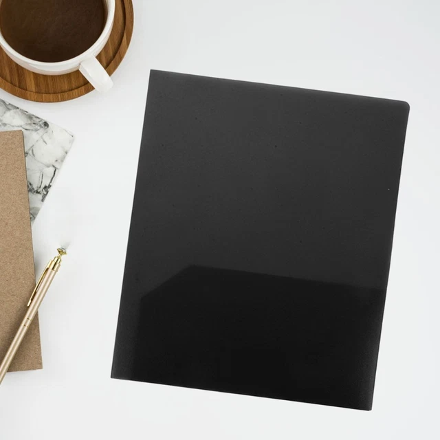 6 PCS DOCUMENT Folder Pocket Folders Plastic File Heavy Duty with ...