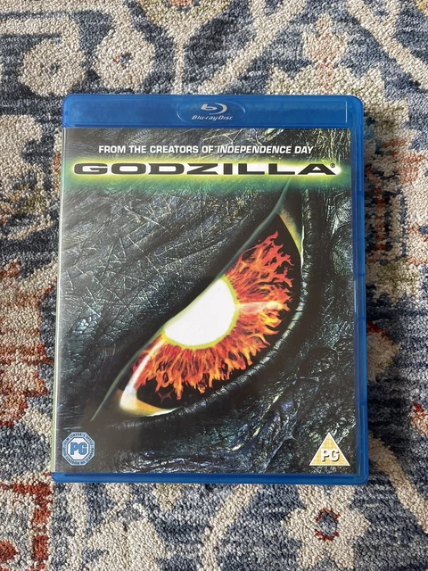GODZILLA BLU-RAY 1998 Matthew Broderick Maria Pitillo Jean Reno Hank ...