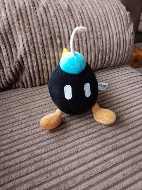 SUPER MARIO PLUSH - Bob OMB Bomb Plushie Soft Toy £7.75 - PicClick UK