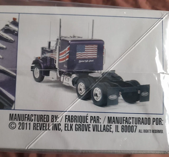 REVELL 1:25TH SCALE Peterbilt Model 359 Conventional Tractor, #85-1506 ...