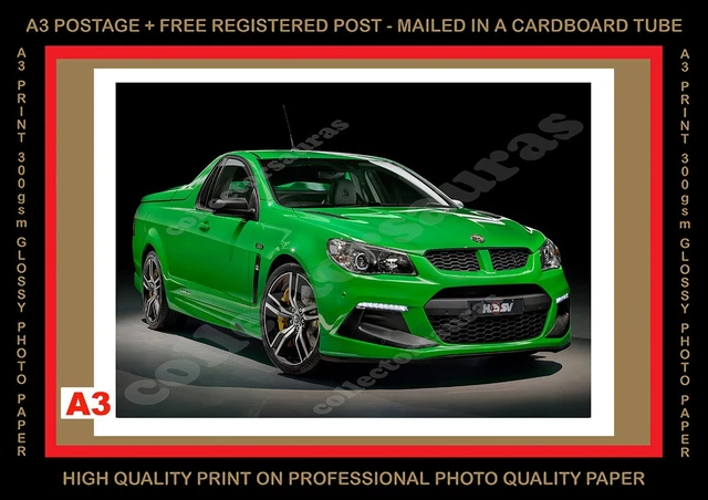 2021 HSV MALOO R8 High Performance vehicle - A3 size Photo PRINT + FREE ...