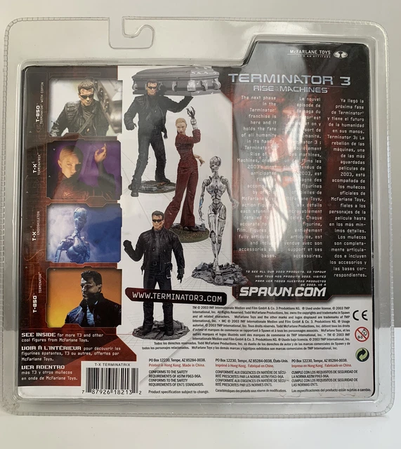 MCFARLANE TOYS T-X TERMINATRIX TERMINATOR 3 Modellino Rise of the ...