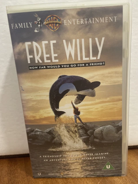 FREE WILLY (VHS/SUR, 1994) £3.00 - PicClick UK