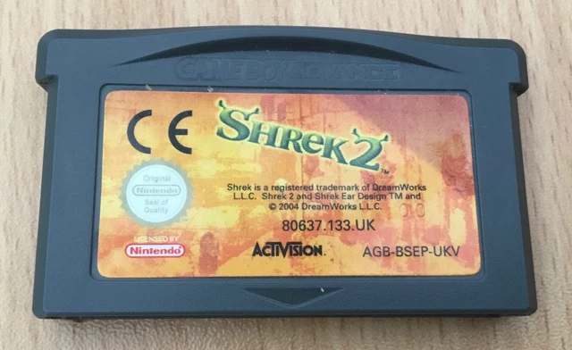 SHREK 2 Nnintendo Game Boy Advance Gba Sp Ds Sehr Schnell Uk Versand ...