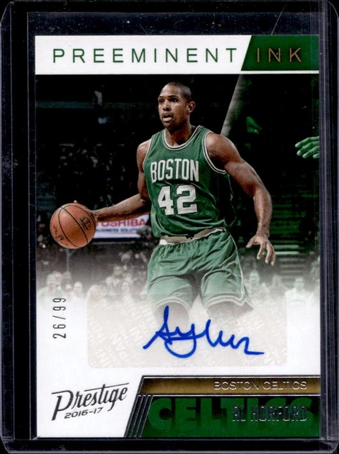 2016-17 PRESTIGE AL Horford Preeminent Ink Auto Autographe #26/99 ...