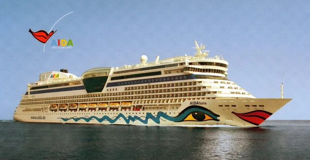 AIDA CRUISES AIDA Luna oversized card EUR 6,99 - PicClick FR