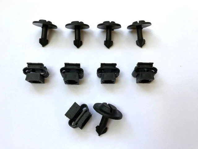 MERCEDES-BENZ UNDERTRAY GUARD Engine Cover Fixing Fitting Engine Clips ...