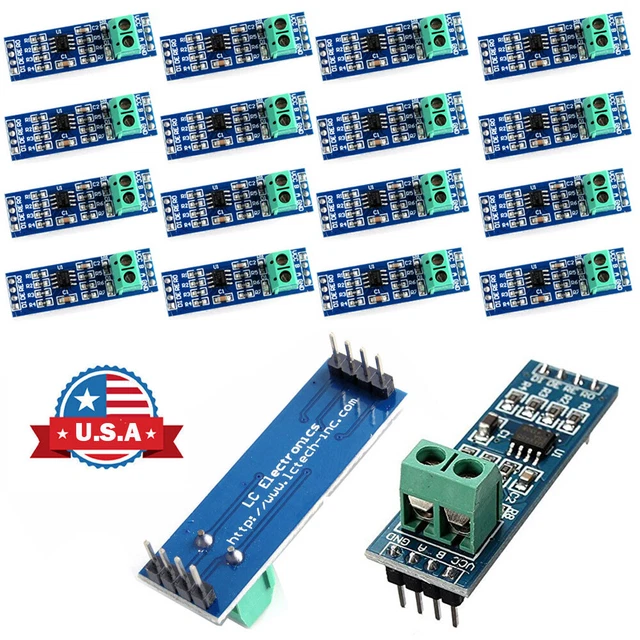 20PCS MAX485 RS-485 Module TTL to RS-485 module for Arduino Raspberry ...