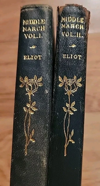MIDDLEMARCH BY GEORGE Eliot 1926 Nelson 2 Volumes £19.64 - PicClick UK