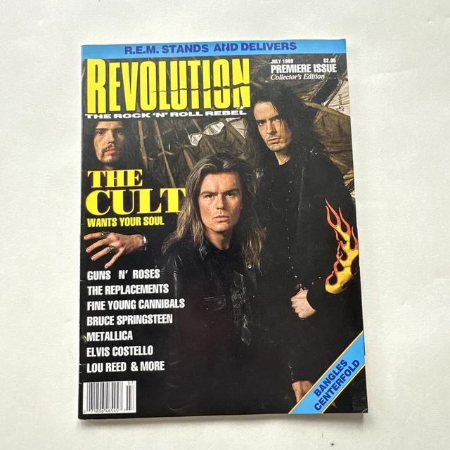 Vintage Revolution Magazine The Rock N Roll Rebel The Cult Première