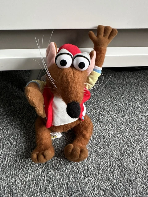 RIZZO THE RAT, Muppet Vision 3D Plush Toy. BNWT, Late 90’s Jim Hensons ...