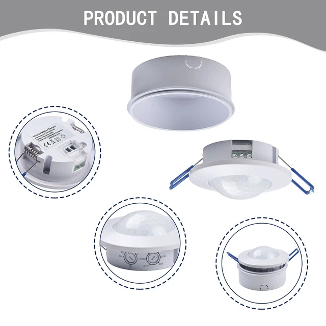 ADVANCED CEILING EMBEDDED Induction Sensor Probe for Human Body ...