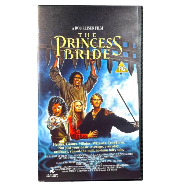 THE PRINCESS BRIDE Video VHS Family Film Movie Cert PG 1993 £9.99 ...