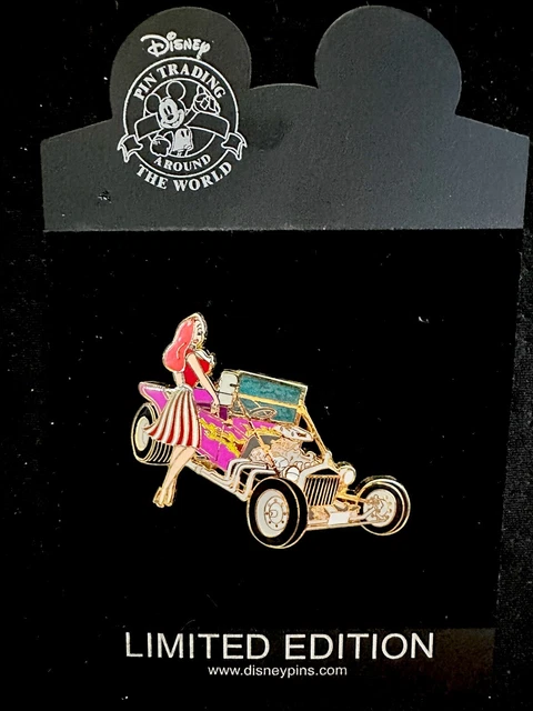 JESSICA RABBIT HOT Rods Ford T Bucket Disney Shopping Pin LE 100 💎 $250 ...