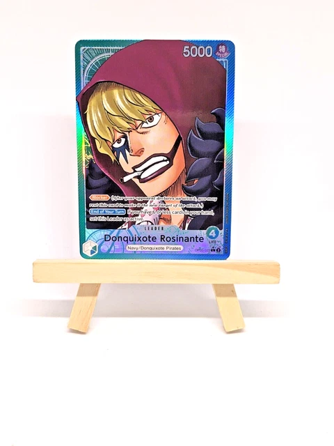DONQUIXOTE ROSINANTE OP05-022 Parallel Alt Art LEADER - One Piece TCG ...