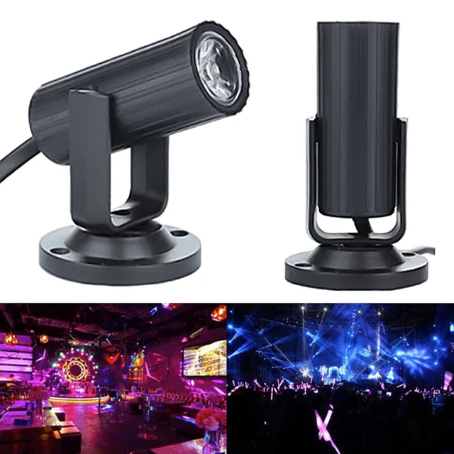 DISCO LAMP1W LEDS Stage Lights DJ Party Club Bar Beam Projector ...