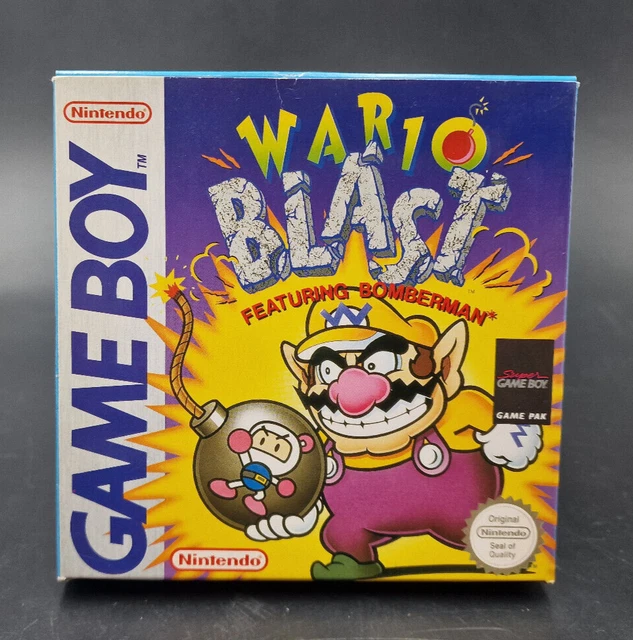 WARIO BLAST - Nintendo Gameboy - Complet in Box CIB - PAL - Excellent ...