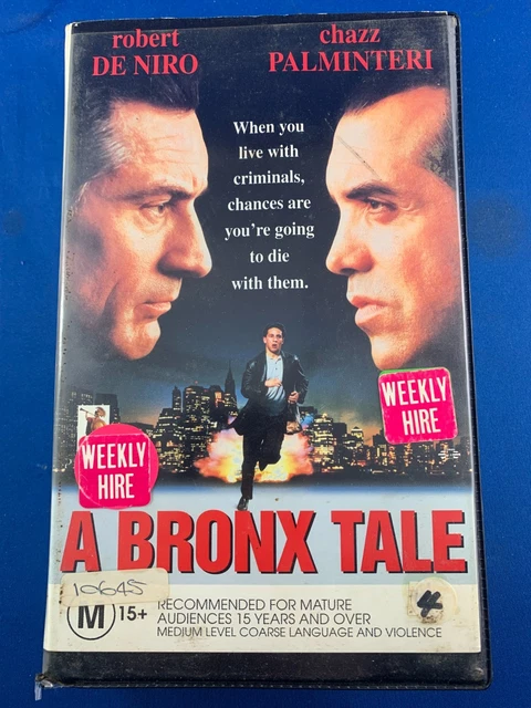 A BRONX TALE (1993) Roadshow Home Video VHS - Robert De Niro $30.00 ...