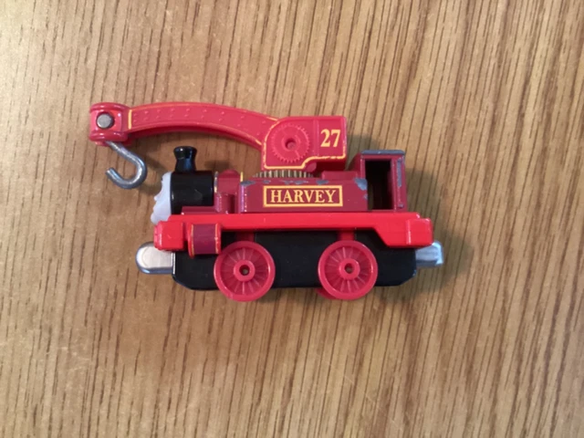 THOMAS AND FRIENDS Take-n-Play Harvey Diecast Metal 2012 Train Mattel ...