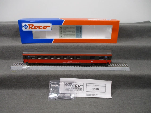 ROCO AC H0 44317 Personenwagen D-Zugwagen 88-70 102-2 der ÖBB in OVP ...