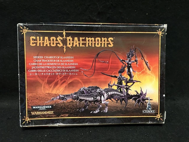 GIOCHI WORKSHOP WARHAMMER Seeker Chariot Of Slaanesh Box Set Realm Of ...