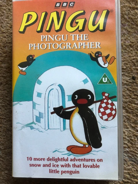 PINGU - PINGU The Photographer VHS VIDEO 10 Adventures BBC PAL **** £12 ...