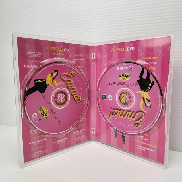 THE WIGGLES EMMA! CD + DVD 2 Disc | Region 4 | 29 Song & 20 Episodes $9 ...