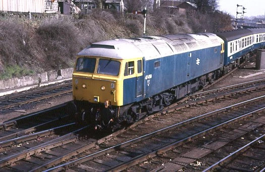 ORIGINAL COLOUR SLIDE of 47458 BR class 47 diesel loco £2.50 - PicClick UK