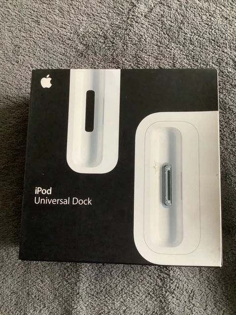 APPLE UNIVERSAL DOCK Genuine Ipod Desktop Docking Station Ma045G/A £35. ...