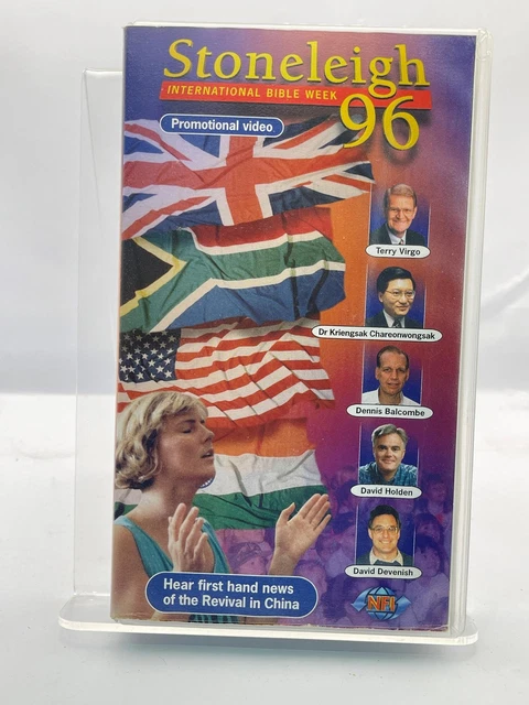 STONELEIGH INTERNATIONAL BIBLE Week 96 On VHS Video Cassette Tape £9.99 ...
