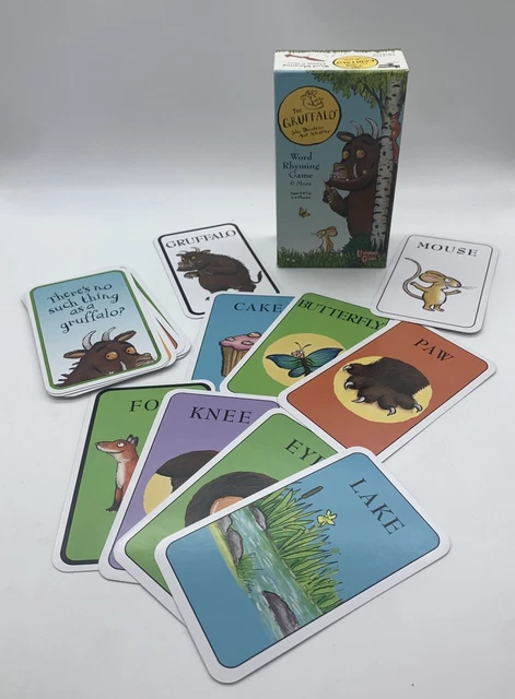 THE GRUFFALO WORD Rhyming Game & More by Julia Donaldson & Axel ...