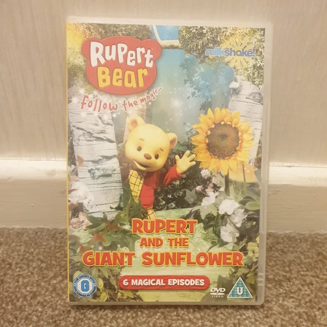 RUPERT THE BEAR Vol. 3 - Rupert And The Giant Sunflower (DVD, 2010) £1. ...