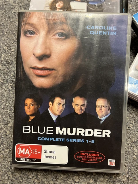 BLUE MURDER - Complete Collection Season Series 1-5 DVD Rare Aus Region 4 $30.00 - PicClick AU