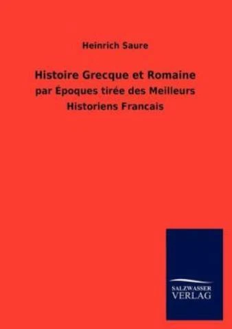 HISTOIRE GRECQUE ET Romaine EUR 24,00 - PicClick FR