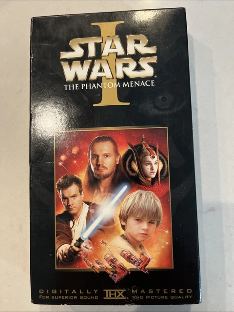 STAR WARS THE Phantom Menace 1999 VHS Episode 1. R-1 £4.07 - PicClick UK