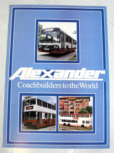 WALTER ALEXANDER CKD Bus Body Sales Sheet Single + Double Decker £14.99 ...