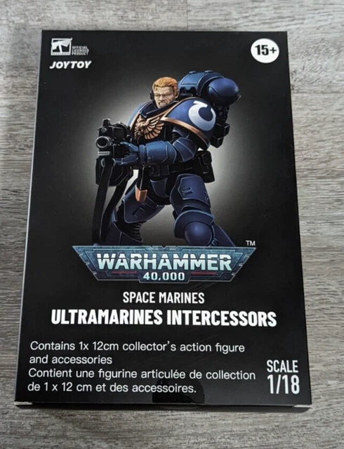 JOYTOY 1/18 WARHAMMER 40k: Ultramarines Intercesor Brother Aulus EUR 40 ...
