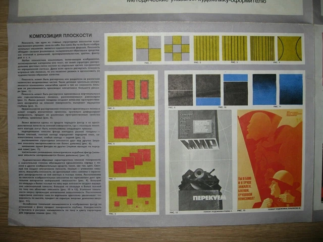 1984 VINTAGE RUSSIAN Soviet Propaganda Poster Installation Guide £4.68 ...