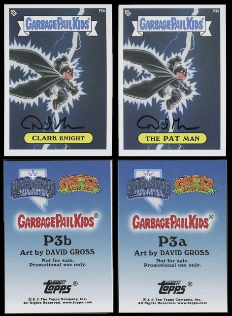 2024 GARBAGE PAIL Kids The Dark Knight Vegas Gross Card Con Promo Card ...