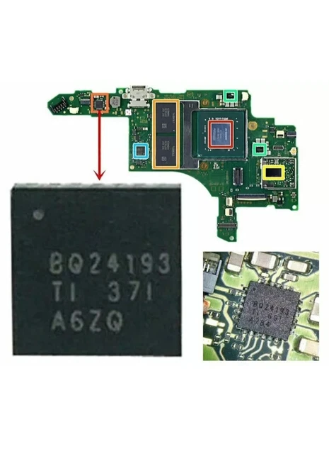 CHARGING IC FOR Nintendo Switch Battery Management Chip BQ24193 EUR 9 ...