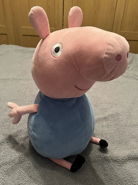 PEPPA PIG GEORGE Super Soft Plush Toy Teddy Approx 16”/35cm £6.99 ...