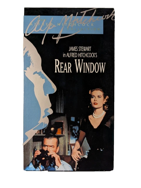REAR WINDOW (1954) VHS James Stewart Grace Kelly Alfred Hitchcock ...