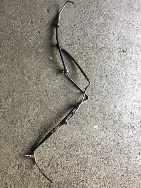 ORIGINALE VW CRAFTER POWER STEERING RACK TUBO ALTA PRESSIONE TUBO linee ...