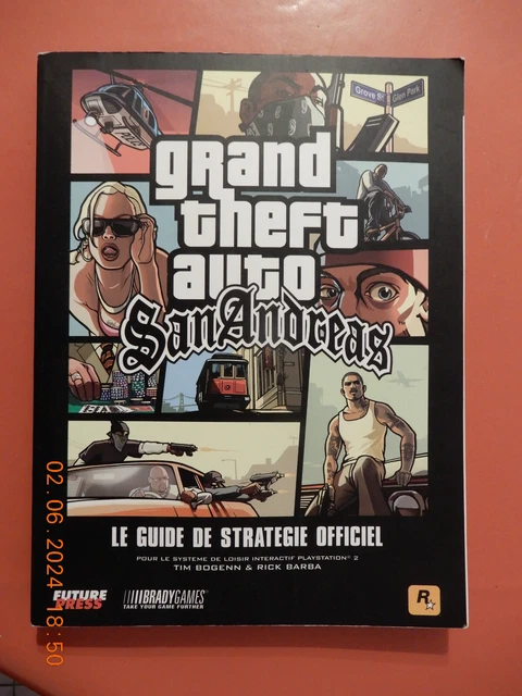 GRAND THEFT AUTO Gta San Andreas Guide Strategie Officiel Playstation ...