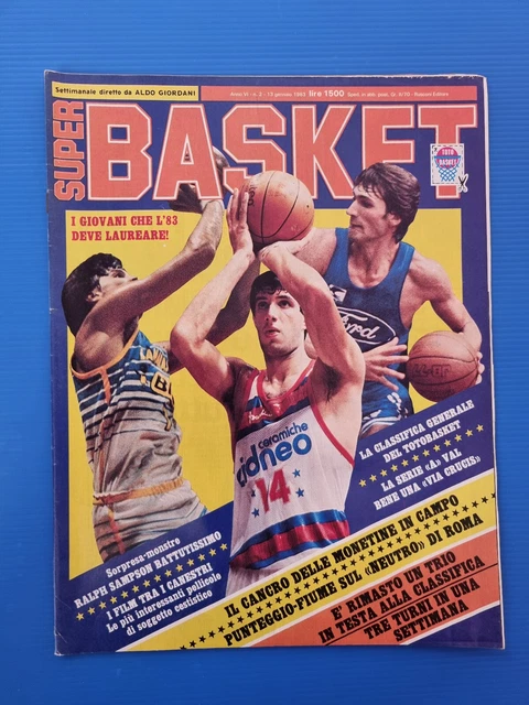 SUPER BASKETBALL 2-1983 Gene Banks-Aetis Gilmore-Eddie Johnson-Bill ...